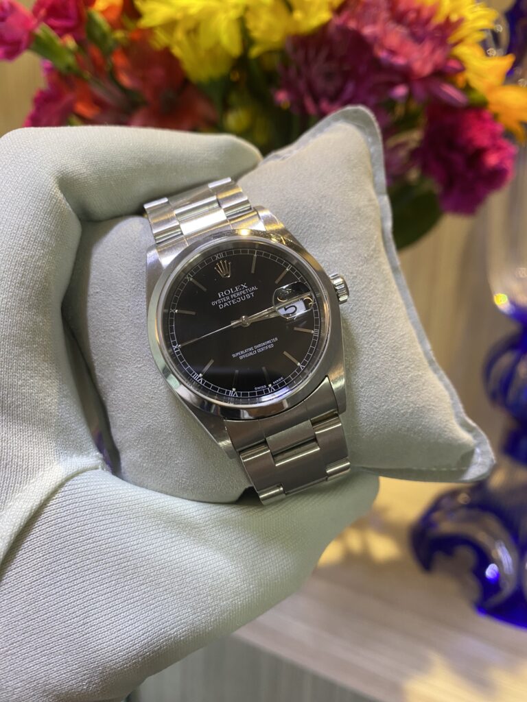 Rolex Datejust 36mm Black Dial - deBella