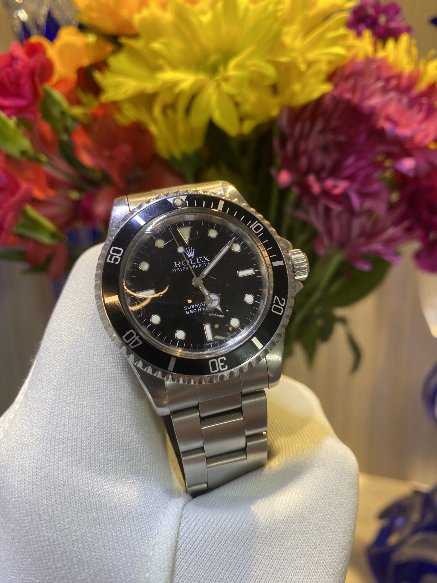 Rolex Submariner Acrylic Bezel - deBella