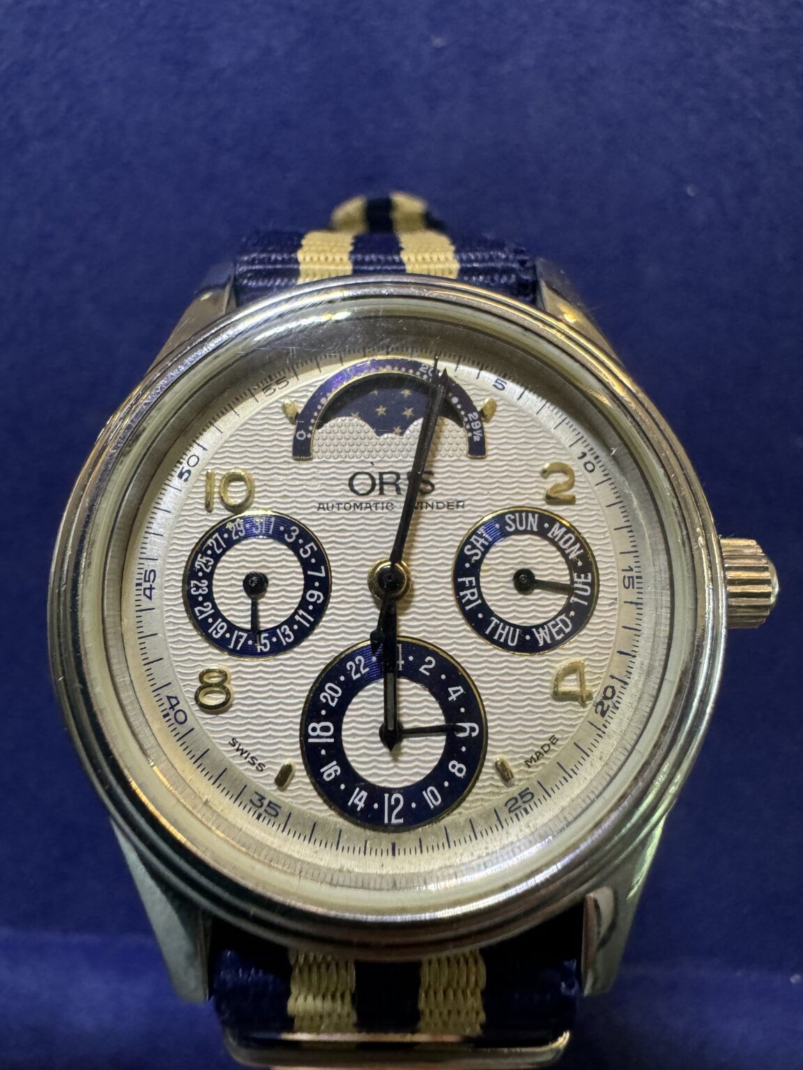 Oris Automatic Moonphase Stainless Steel - deBella